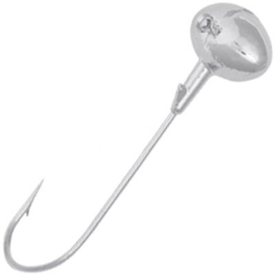 Джиггер для рыбалки Eagle Claw Football № 2/0 10,5g серебро, (упк. 10шт.)