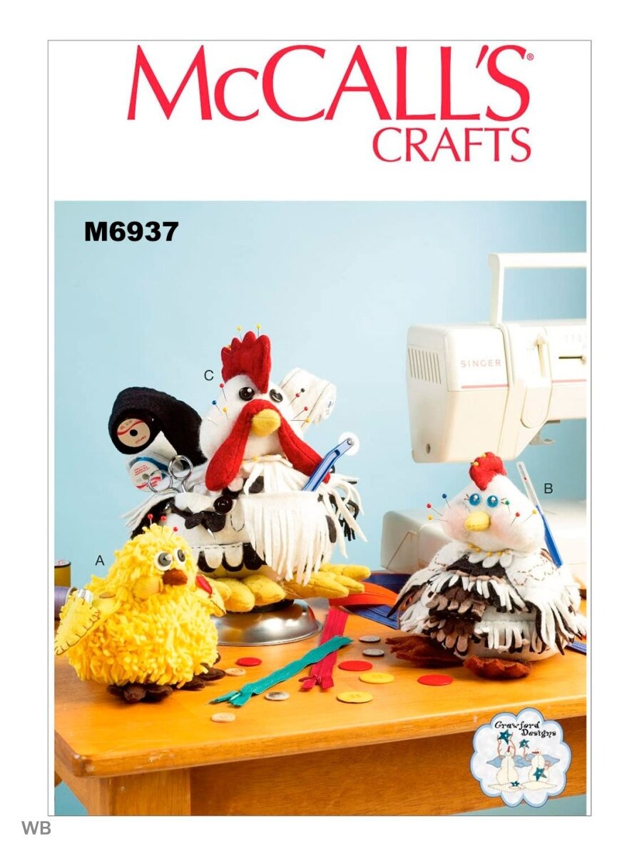 Выкройки для рукоделия Vogue patterns один размер