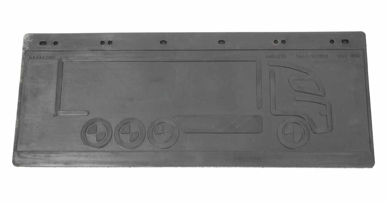 Брызговик МАЗ платформы 270х680 Н/О, 5440-8511111, NO NAME