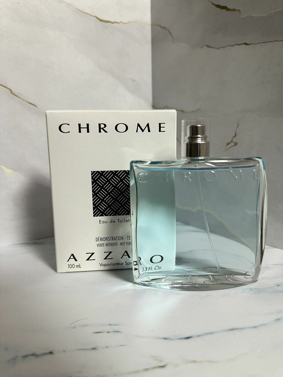 Azzaro Chrome/Аззаро Хром Тестер 100 мл — отзывы покупателей