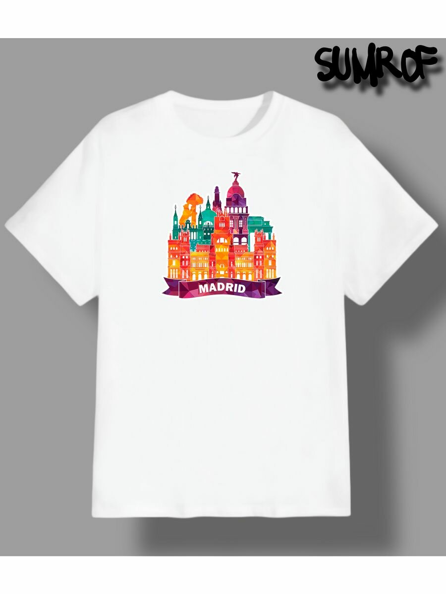 Футболка Zerosell мадрид madrid