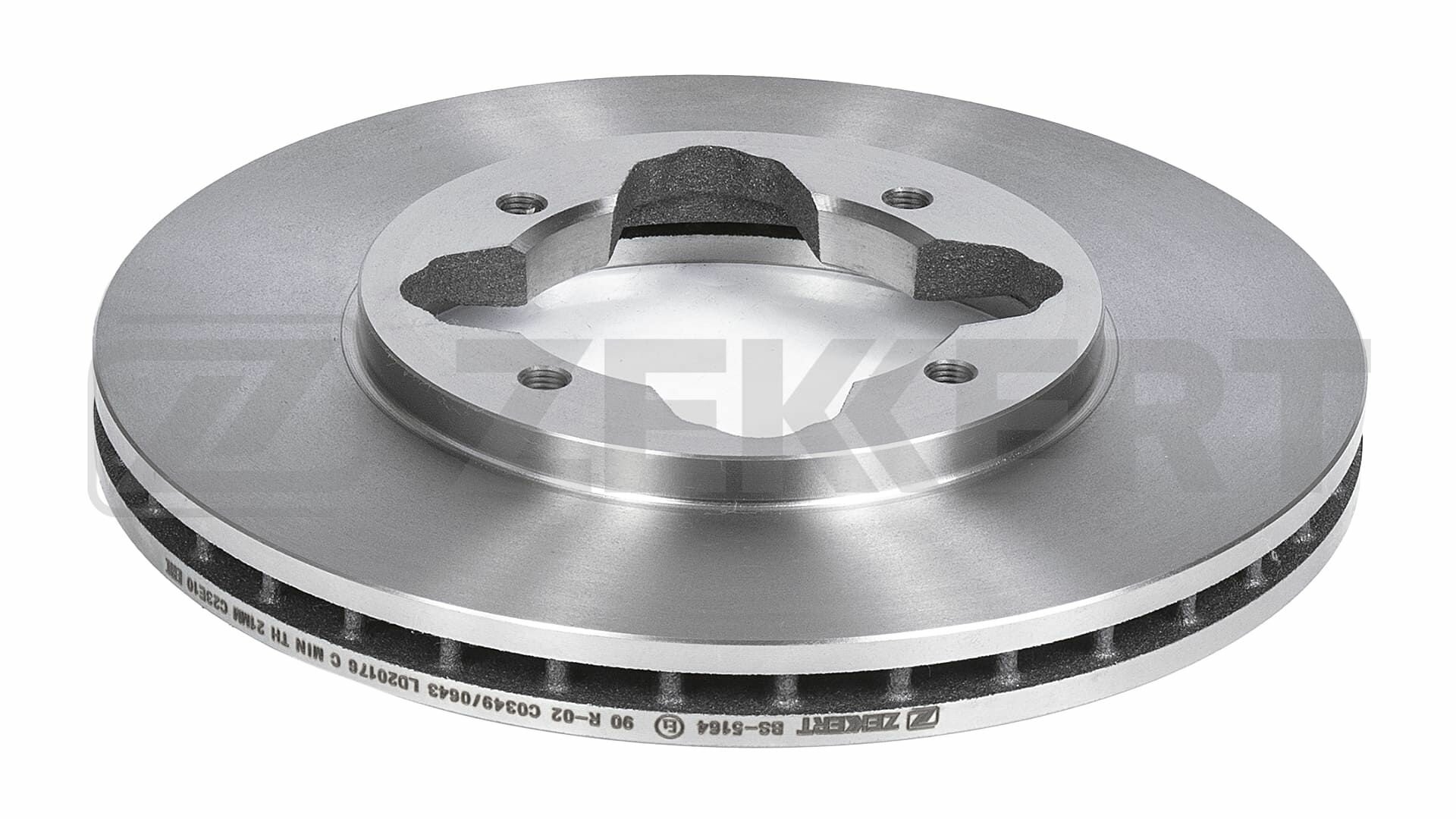 Диск тормозной передний для Хонда Аккорд 4, 5, Цивик 6, 7, Ровер 600 1 BS-5164 ZEKKERT