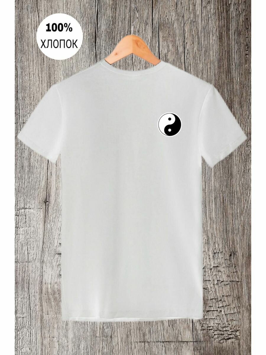 Футболка Стикер Инь Янь