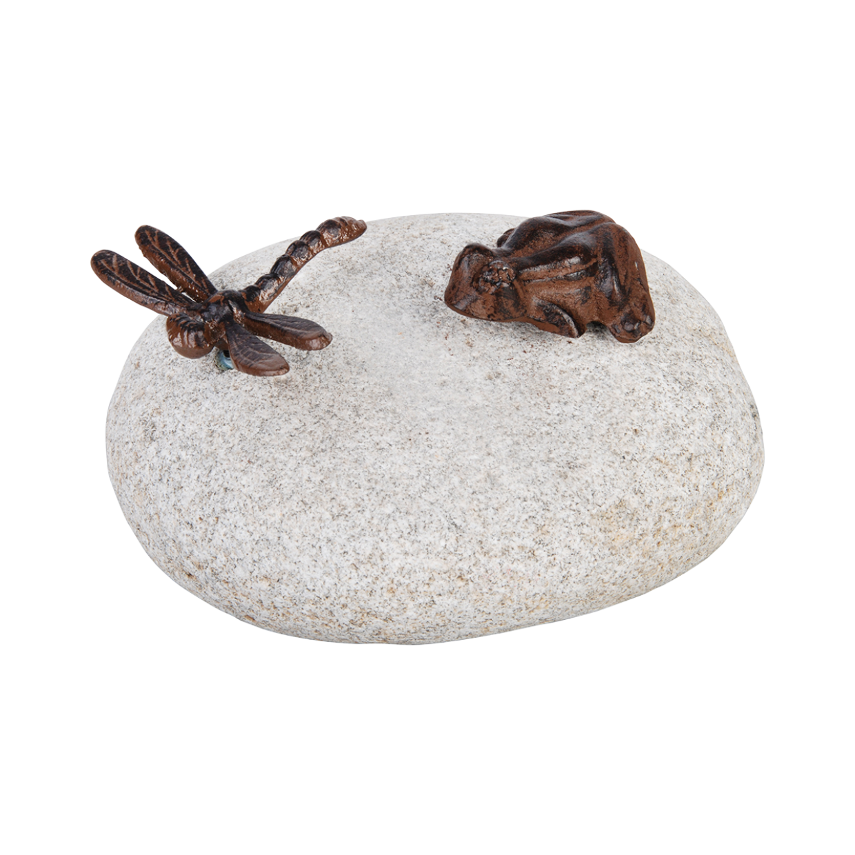 Фигурка декоративная "Стрекоза и Лягушка" TT169 Esschert Design, 14 x 19 x 14 см