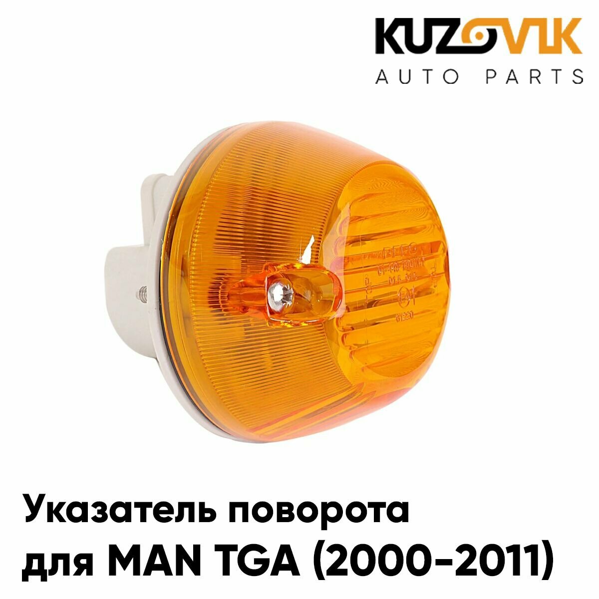 Повторитель указателя поворота для Ман ТГА MAN TGA (2000-2011) в крыло, левый / правый желтый поворотник 1 штука