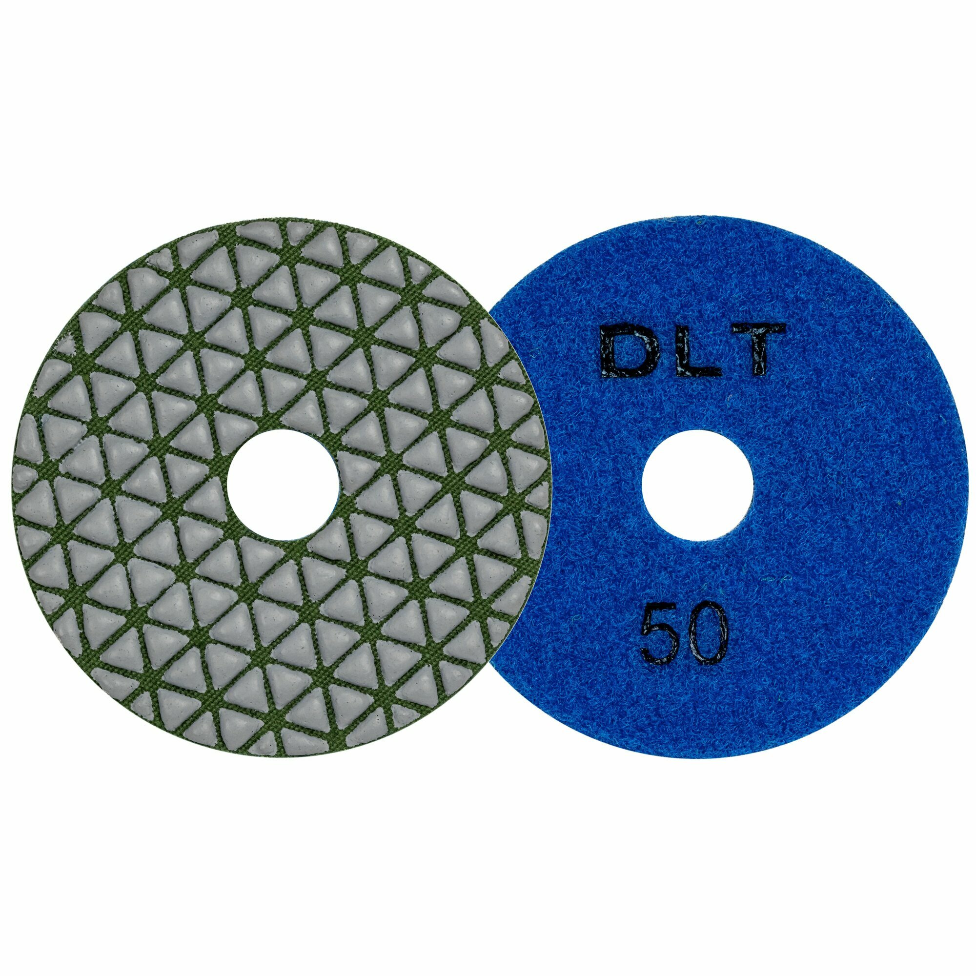 Алмазный гибкий шлифовальный круг DLT №2, для сухой шлифовки, #50, 100ММ