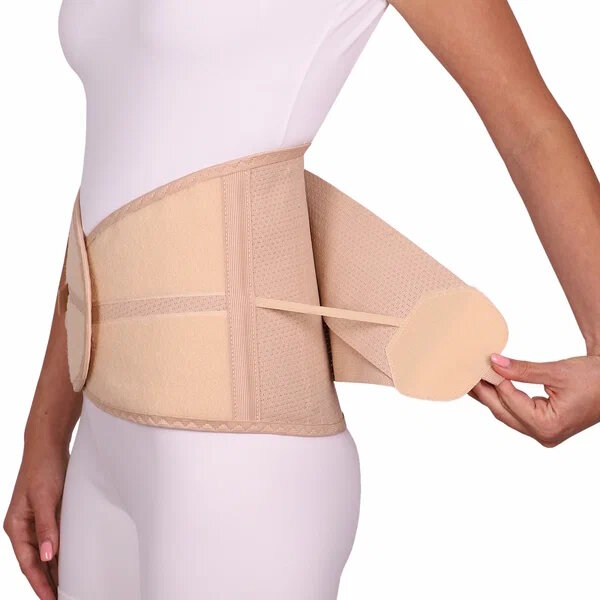 Корсет ортопедический пояснично-крестцовый К-525, №4 (обхват талии 85-110 см), бежевый
