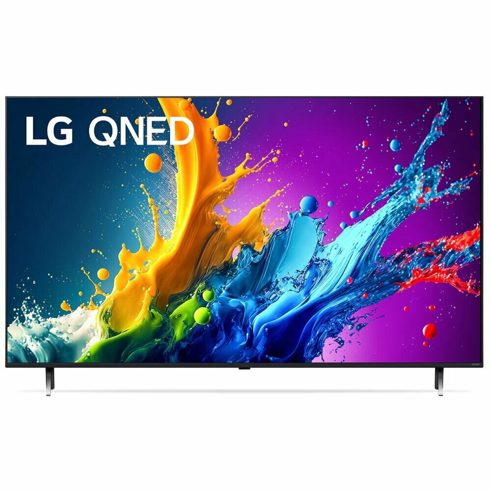 Телевизор 43" LG 43QNED80T6A.ARUG 2024 (4K UHD 3840x2160, Smart TV) черный титан (EAC)