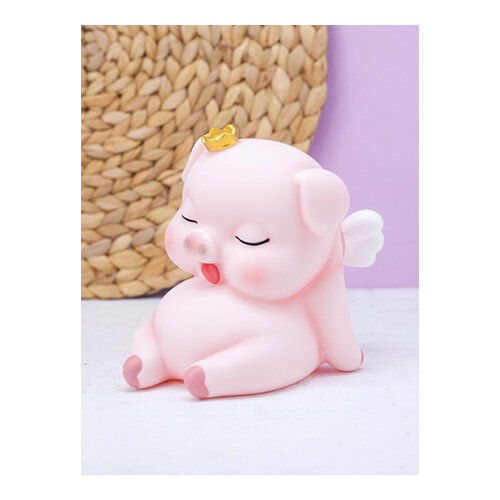 King pig копилка 11x11x14 см BB1085-2-1-KQ66 в ассортименте для сбережений и декора