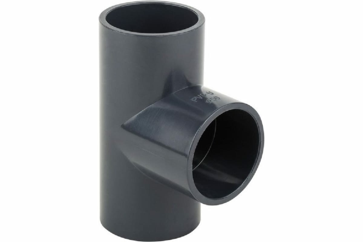 AQUAVIVA клеевой тройник DN90 PN16 для труб 3-ходовой соединение 90 мм из ПВХ