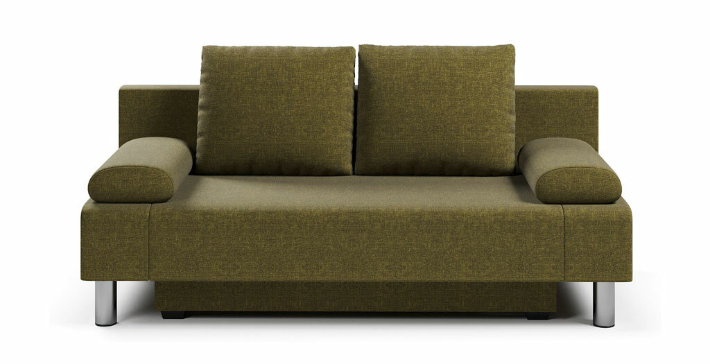 Диван-кровать Парма, 200х90х90 см, механизм Еврокнижка, мягкие подлокотники