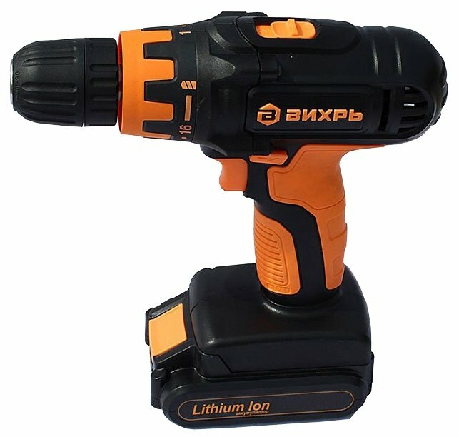 Дрель-шуруповерт аккумуляторная Вихрь ДА-14,4Л-2