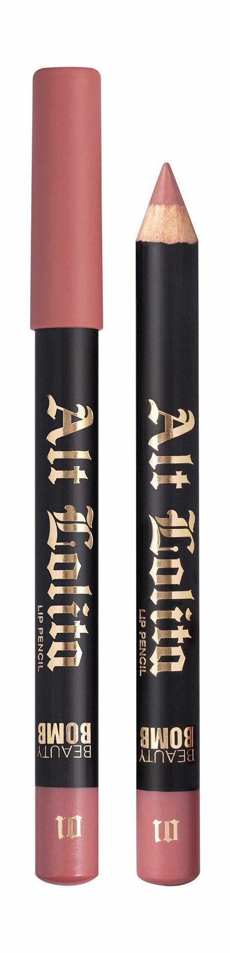 BEAUTY BOMB Карандаш для губ Alt Lolita, 3,5 г, 01 Паннакота