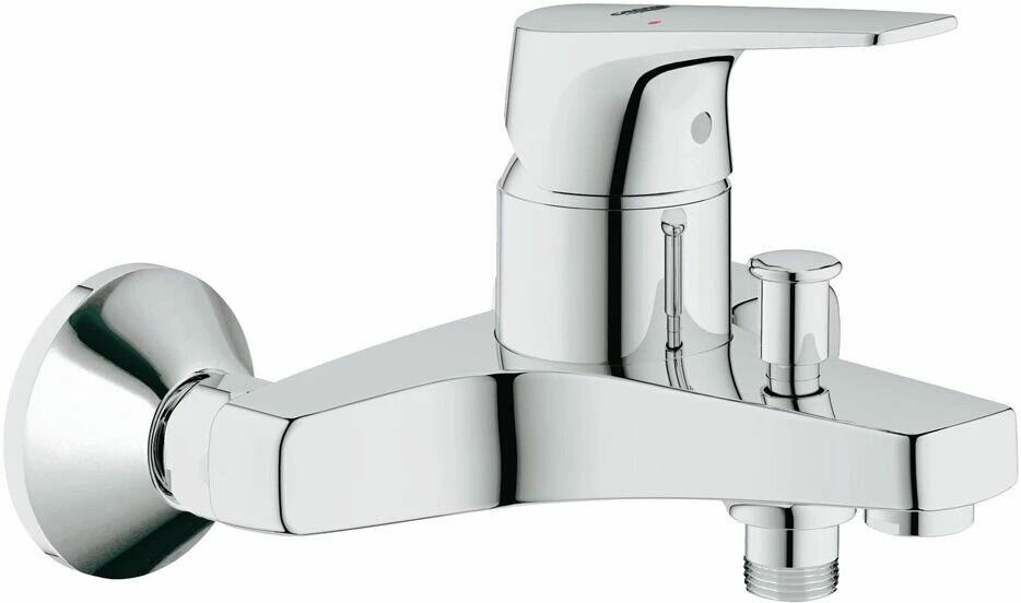 Grohe 23601000 BauFlow Смеситель для ванны, хром (новая модель вместо 32811000), хром