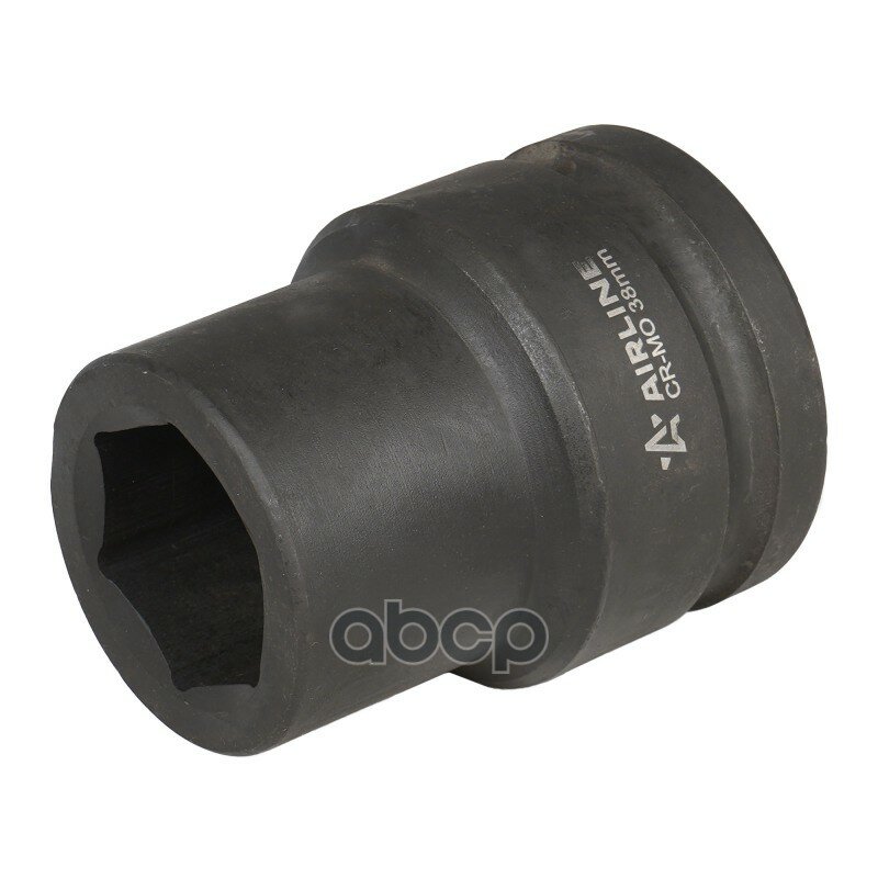 Головка ударная торцевая 1-1/2 DR шестигранная 38 мм L=100 мм AIRLINE арт. ATAS701