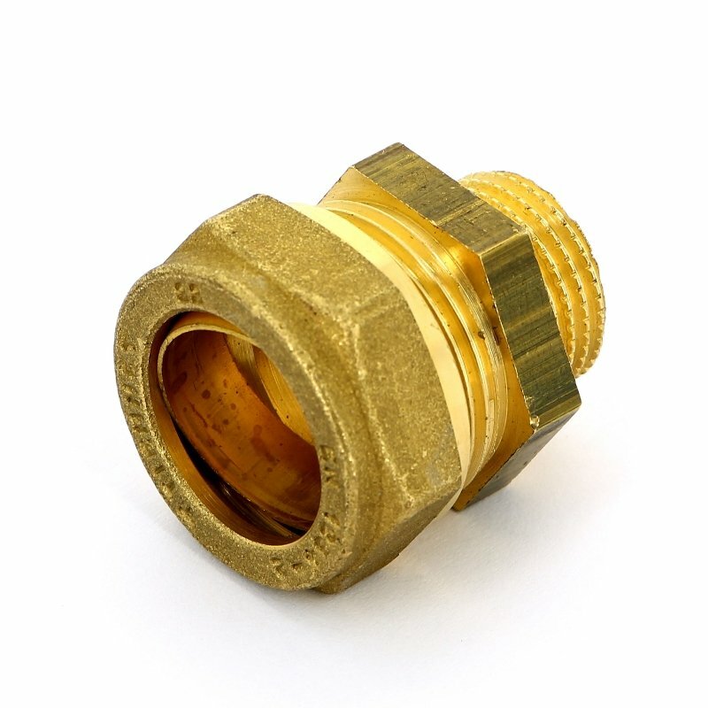 Муфта НР 18 x 1/2" обжим TIEMME