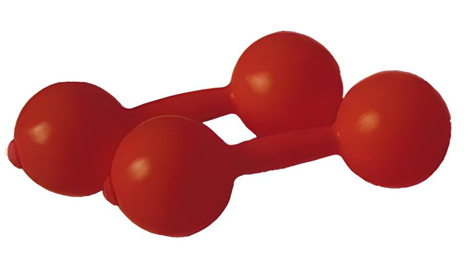 Гантели пластмассовые 0,8 кг пустые (2 штуки)