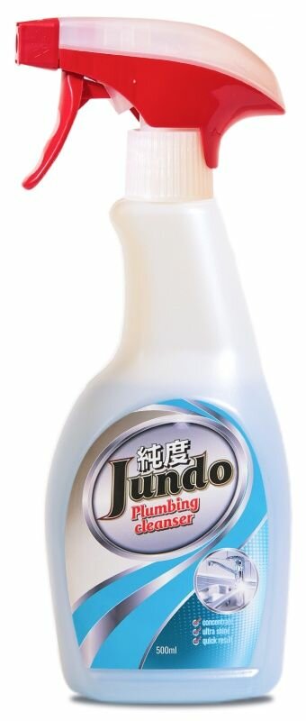 Jundo Plumbing Cleanser Средство концентрированное для мытья сантехники 500 мл с распылителем