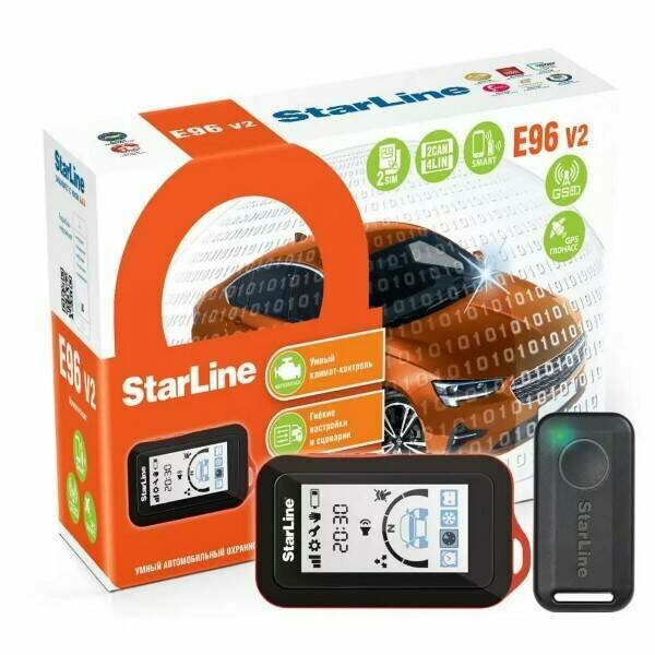 Автосигнализация StarLine S96 v2 LTE BT 2CAN+4LIN 2