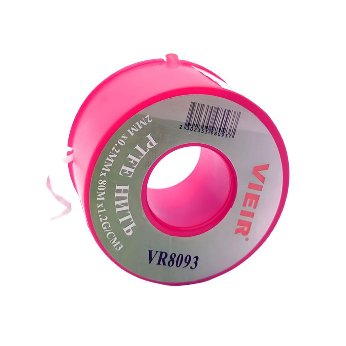 Нить уплотнительная VIEIR VR8093, для холодной и горячей воды, 2 мм х 80м