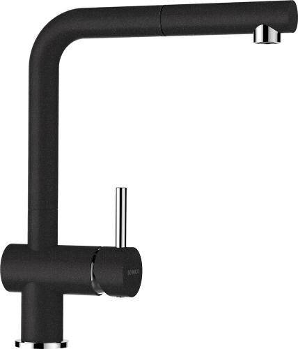 Смеситель для кухни Schock Epos-D, Cristalite, выдвижной излив оникс 710660