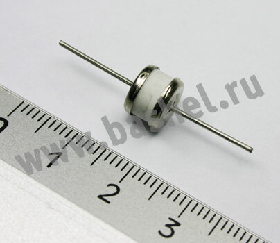 Разрядник двухэлектродный A81A600X (600В, 20 кА/20 А)