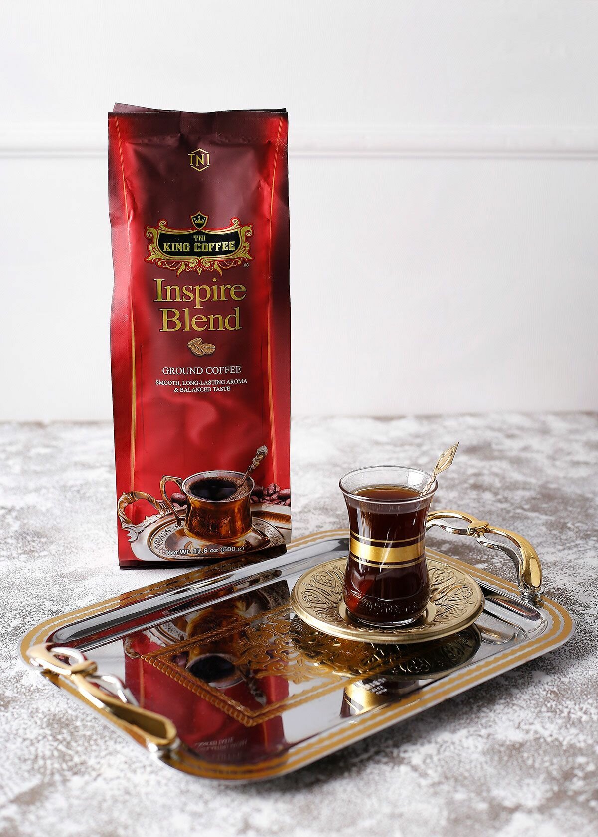 Вьетнамский молотый кофе king Coffee Inspire, серия Blend, 500г