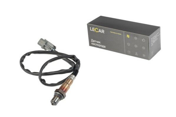 Датчик кислорода Hyundai Solaris (11-) Kia Rio (11-) 1.4i/1.6i после катализатора LECAR арт. LECAR000770403 - высокое качество