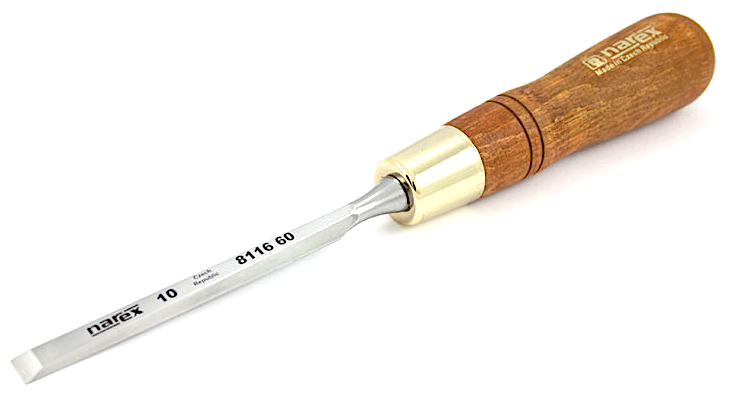 Стамеска 10 мм плоская Narex WOOD LINE PLUS