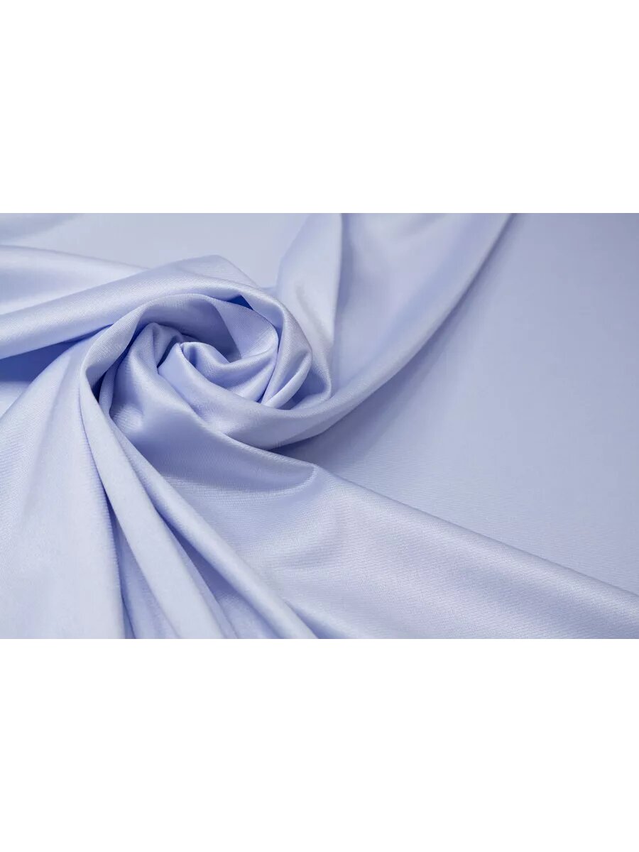 Ткань Подкладка бело-голубая трикотажная