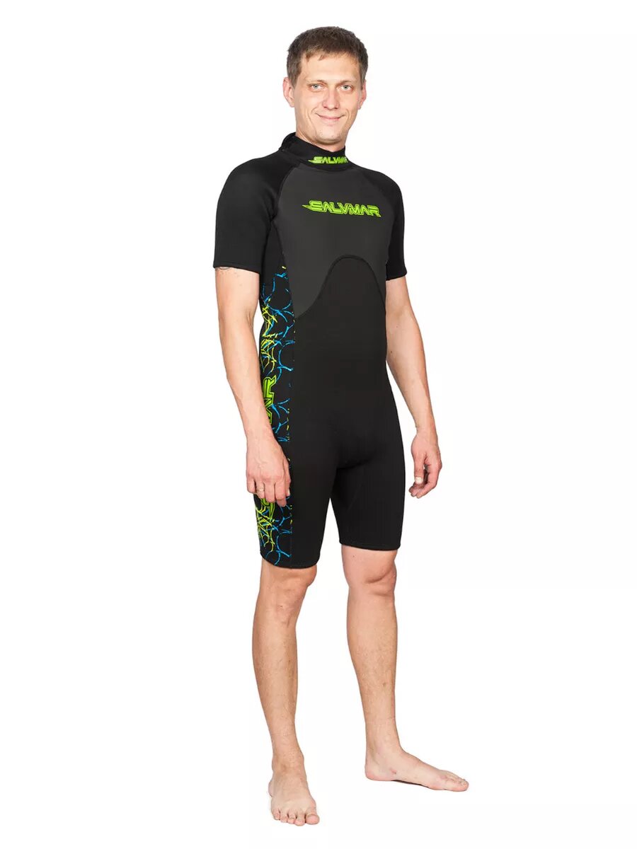 Короткий гидрокостюм Salvimar GARDA Splashy Short Men, 3мм - XL
