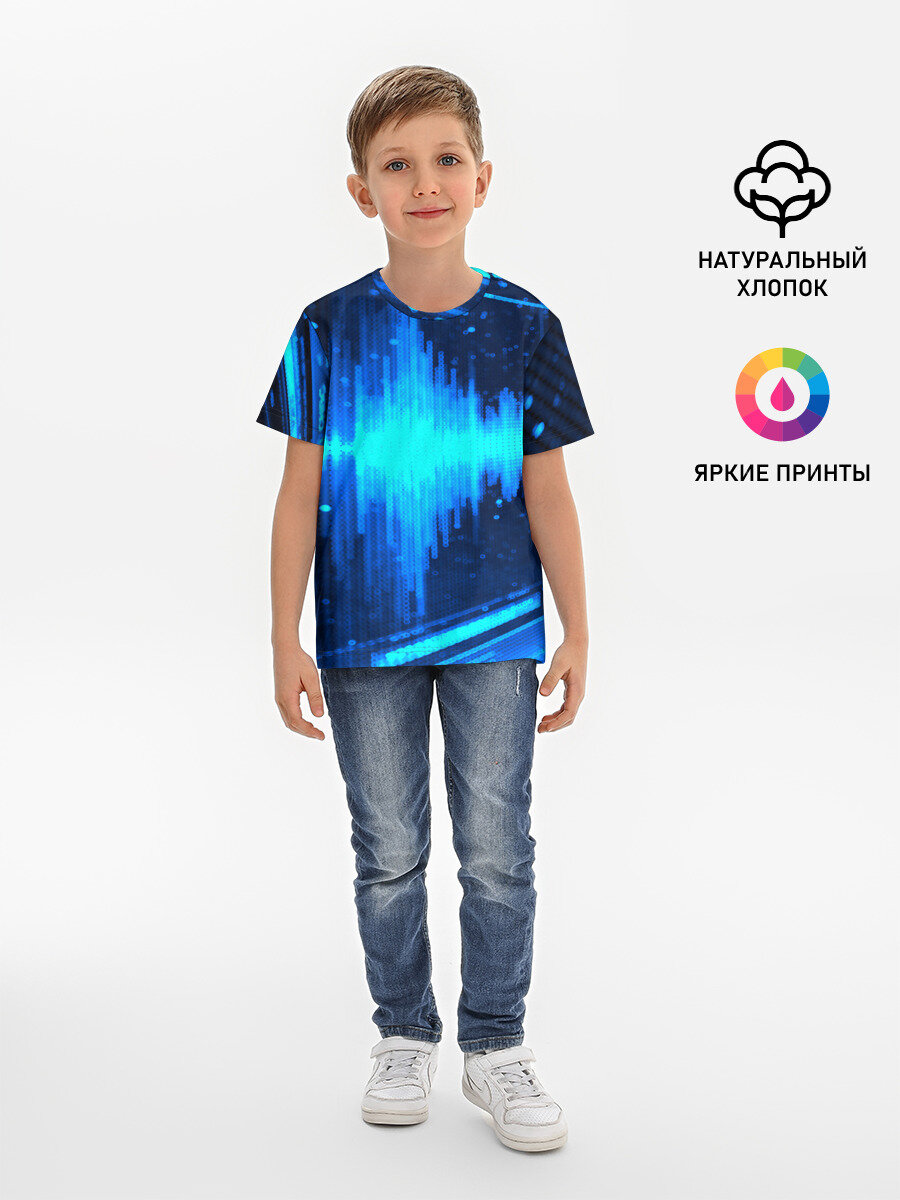 Футболка хлопковая детская эквалайзер