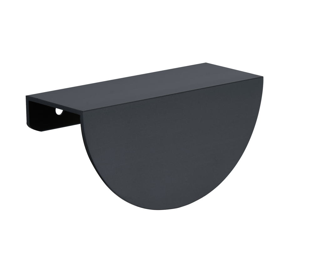 Мебельная ручка-профиль Edson матовый черный 64 мм