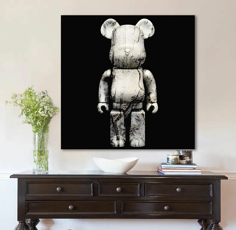 Картина KAWS от ВсеКартины. Тут, на подрамнике, 50x50 см, холст, дерево