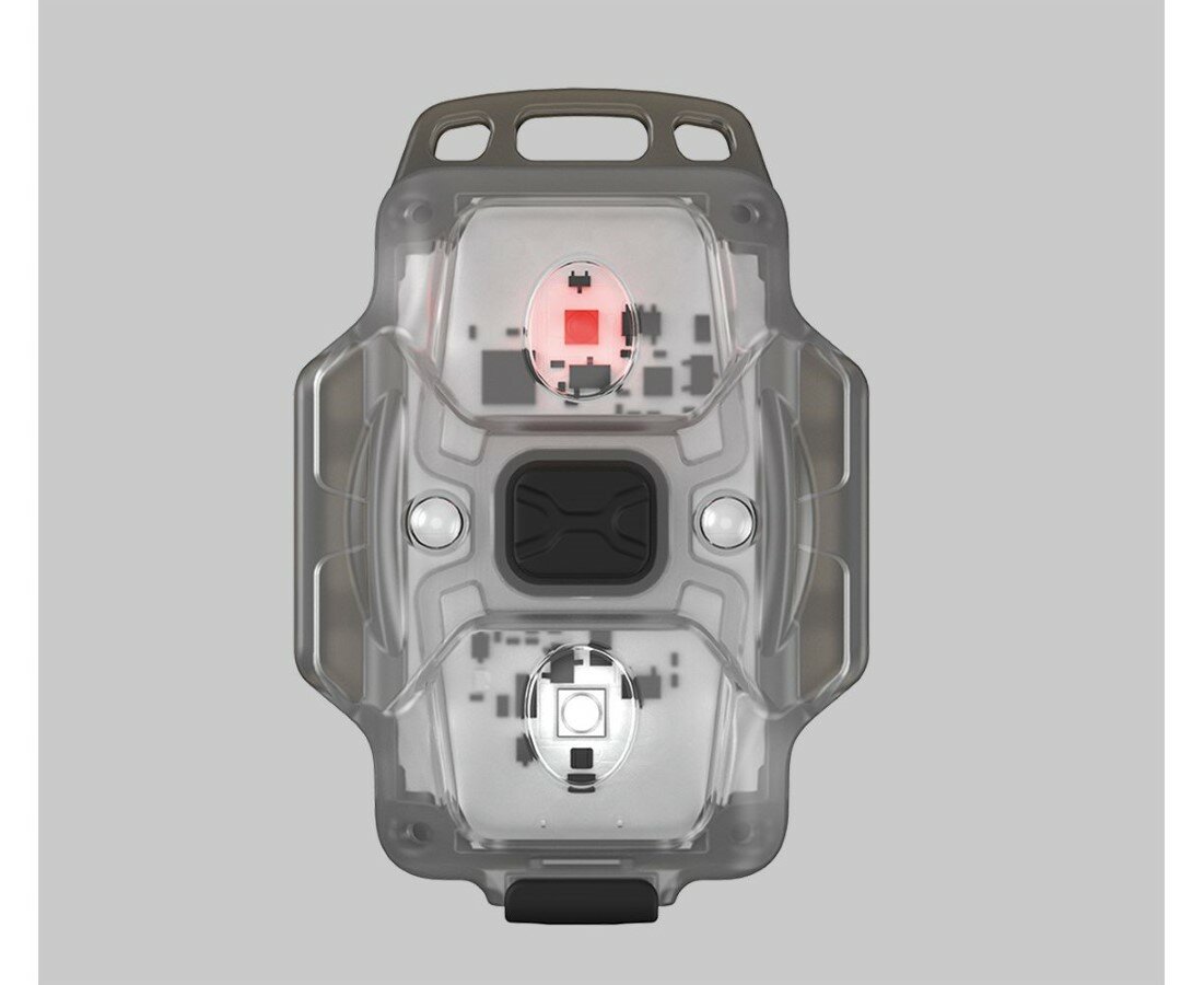 Фонарь светодиодный налобный/вело Armytek Crystal 148Lum бело/красный (З/У USB, до 14 метров) серый, Armytek