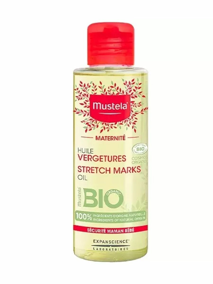 Mustela Масло для предотвращения растяжек 105 мл