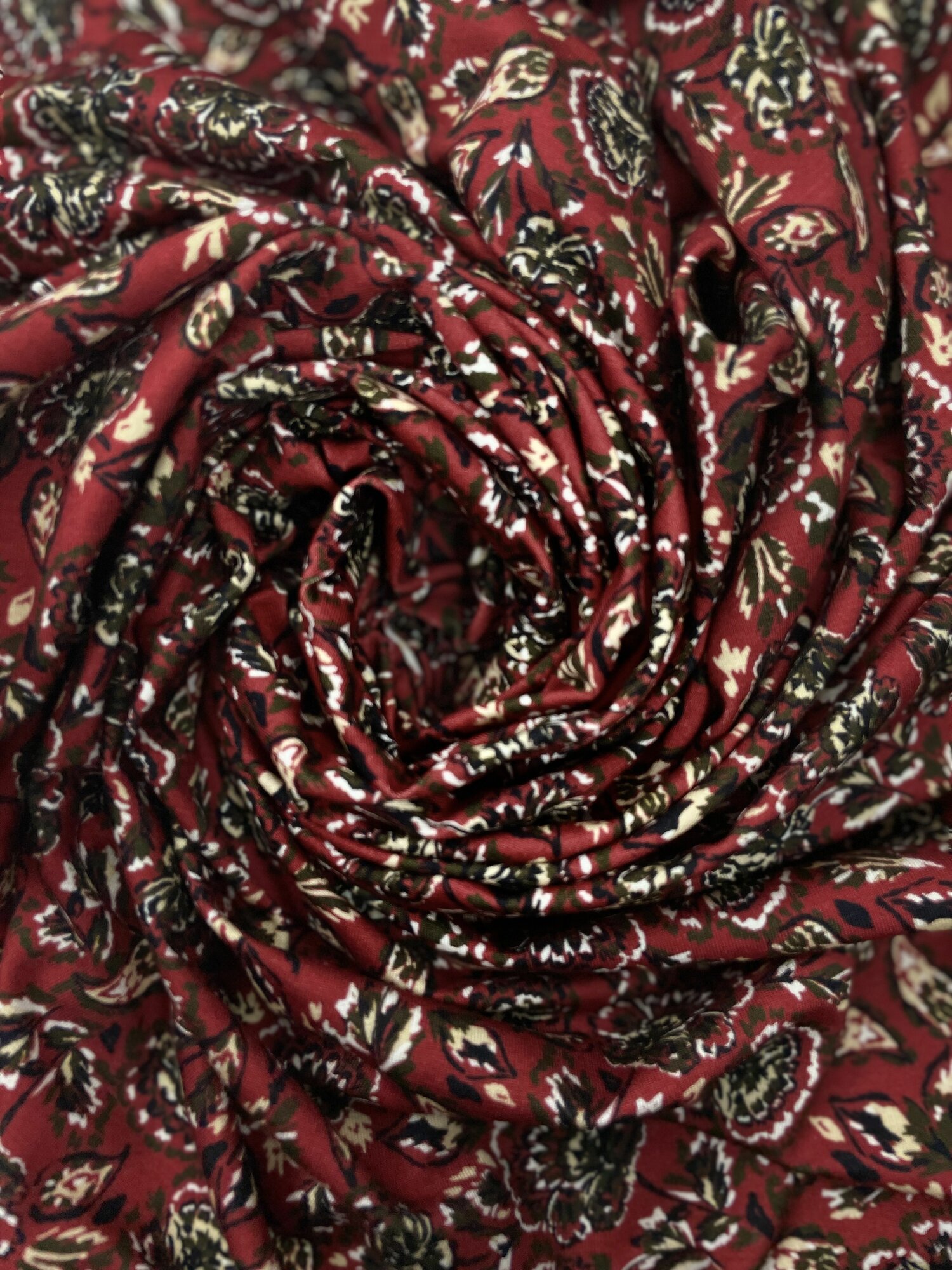 Ткань трикотаж отрез 0,9м