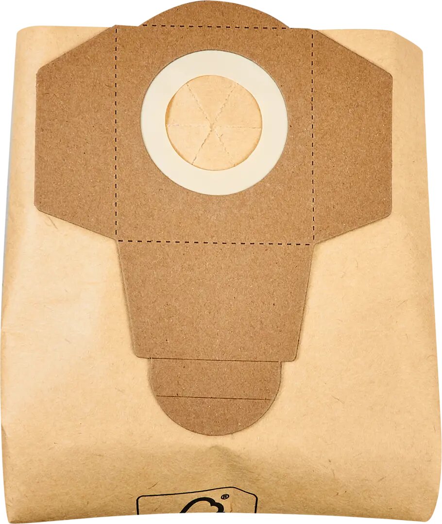 Мешки бумажные для пылесоса Dexter NJTV0082ZB01 20 л, 4 шт.