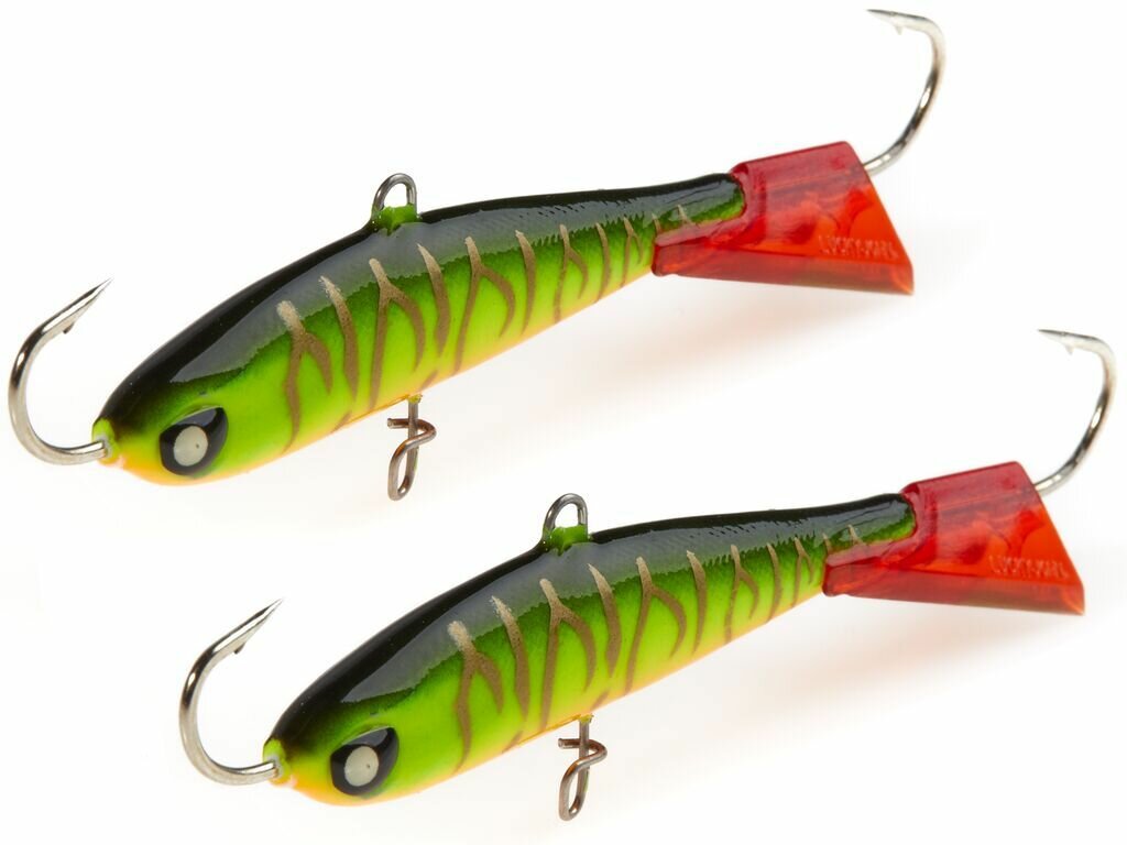 Балансир для рыбалки lucky john NORDIC 5 50мм/301RT 2шт. без тройника, зимние снасти рыболовные с крючком, приманка силиконовая