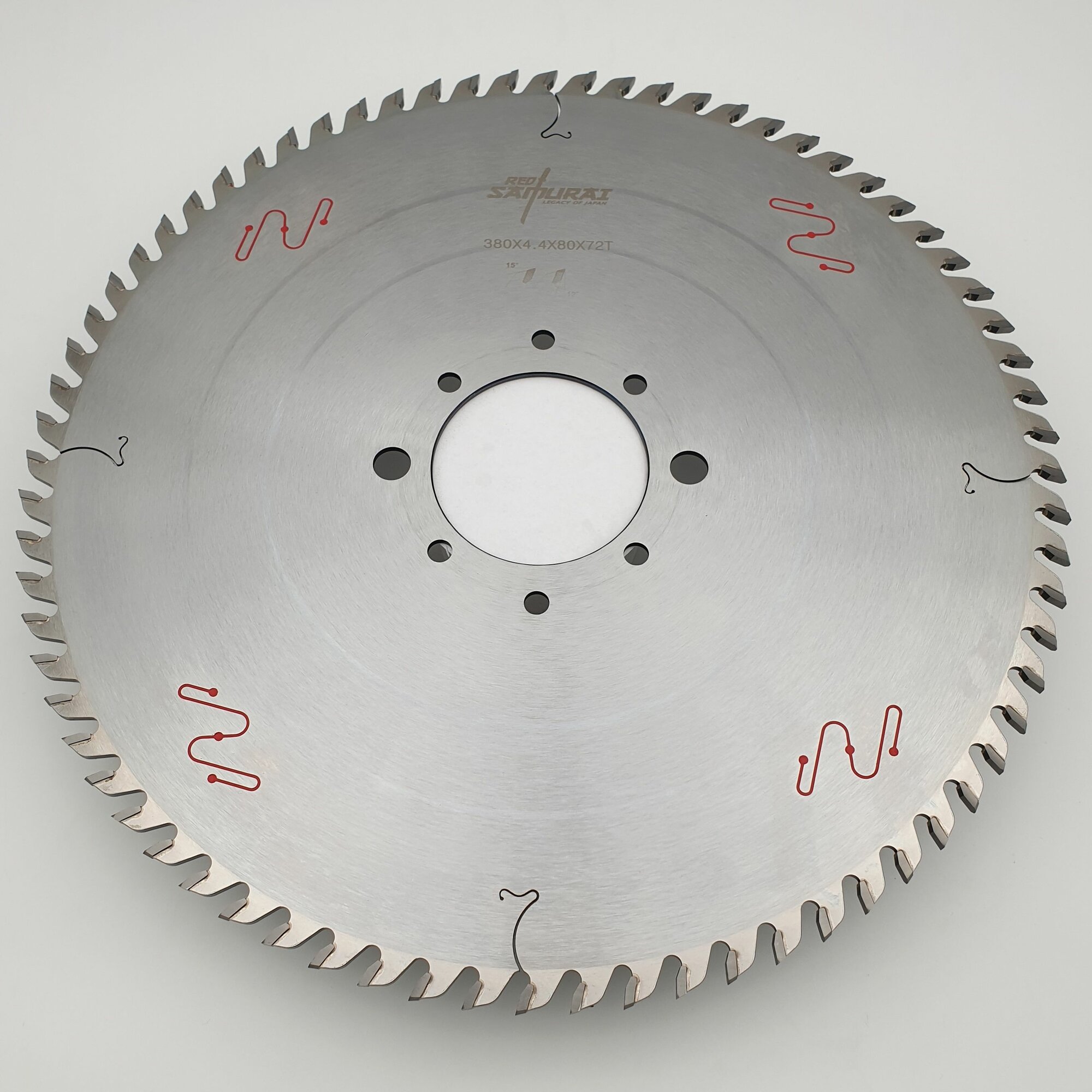 Диск пильный основной 380x4,4/3.2x80 z72 для центров RED SAMURAI