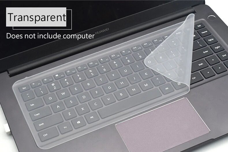 Универсальный чехол для клавиатуры ноутбука, Пылезащитный Водонепроницаемый Мягкий силиконовый защитный универсальный чехол для Macbook 12-14 дюймов и 15-17 дюймов