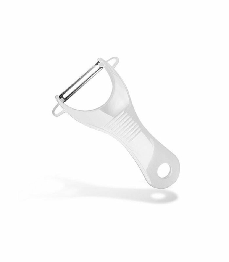 Ручная овощечистка для фруктов и овощей. OMAC Pelutto 202. Нож для чистки. Горизонтальная картофелечистка