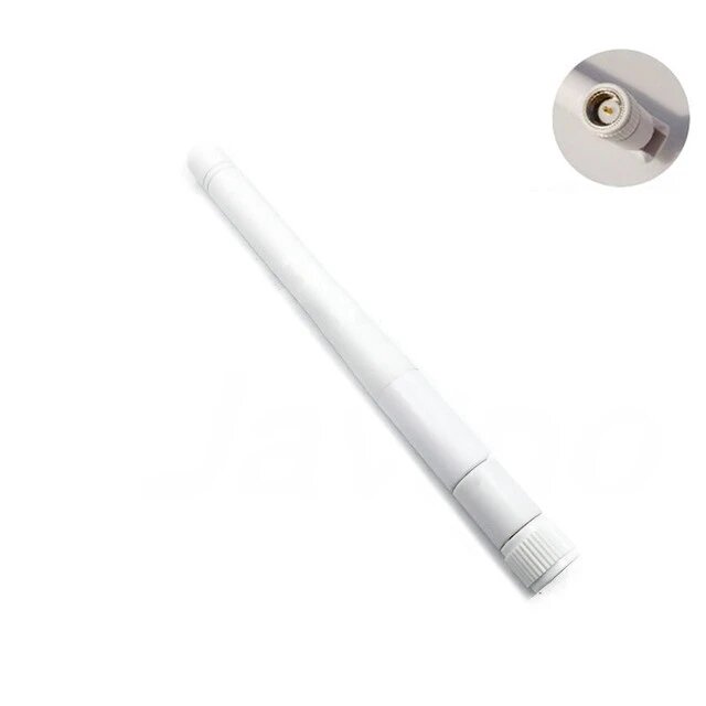 Wi-Fi антенна Stlxy RP-SMA 2,4 ГГц White Male