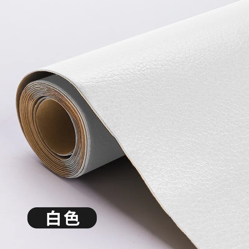 Самоклеящаяся искусственная кожа для ремонта PGY HEHUOREN 10х20 см Белый, N-BT11147-2