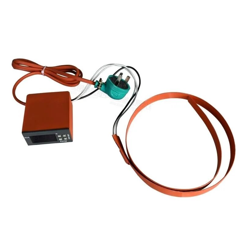 Электрический нагревательный пояс JoyTondazs оранжевый 220V EU Plug, 20x2500mm