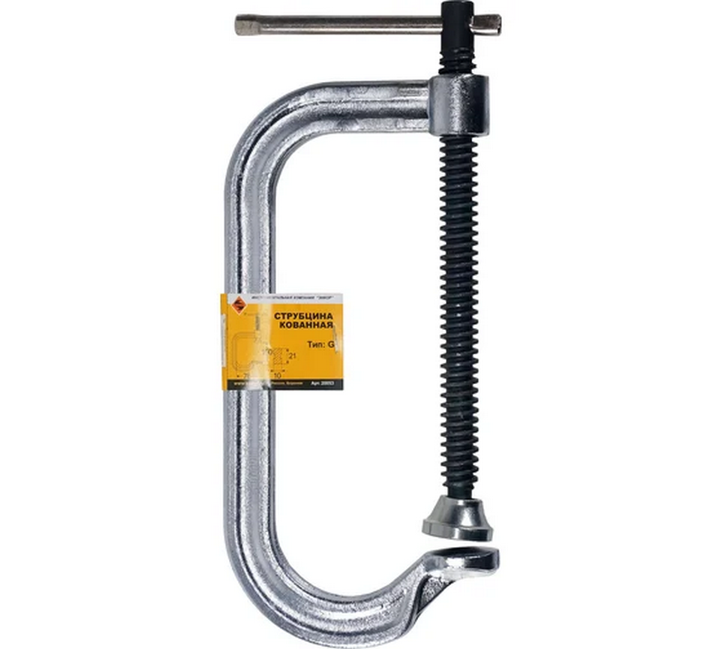 Струбцина кованая (тип G; 150 мм) Энкор (20053)