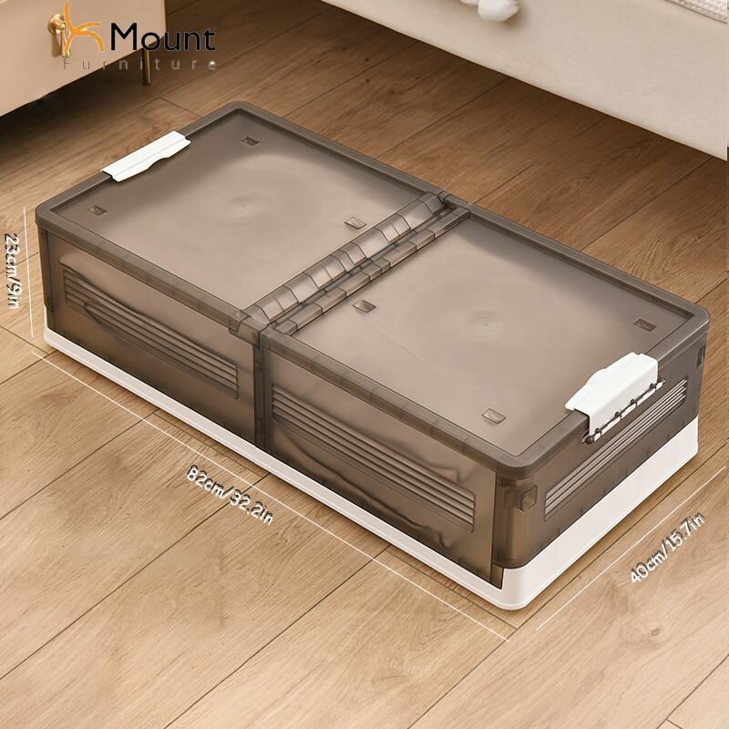 Кофр для хранения вещей/Очень большой Ящик для хранения под кроватью с колесами/Складной Органайзер для вещей