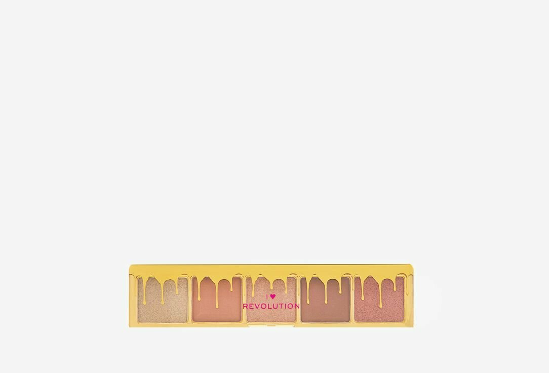 Палетка теней для ВЕК I HEART REVOLUTION MINI CHOCOLATE SHADOW PALETTE