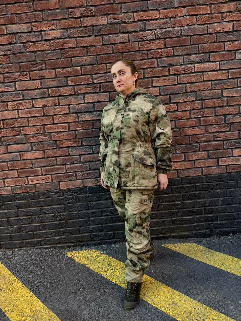 Женская горка валькирия /мох лайт/ осень-зима