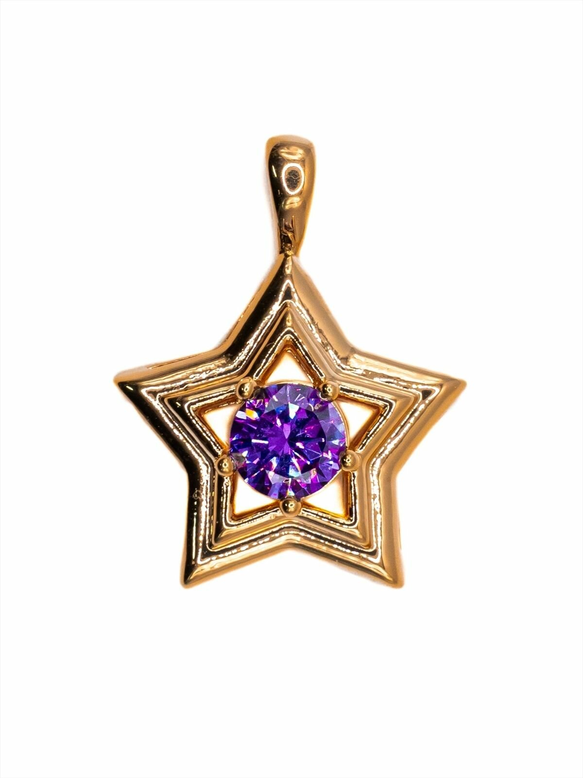 Подвеска, аметист синтетический